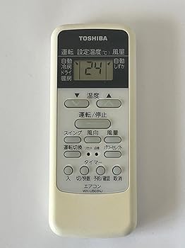 【中古】［非常に良い］東芝エアコン純正リモコンWHUB03NJ ( WH-D1P代替リモコン）【メーカー名】【メーカー型番】【ブランド名】TOSHIBA(東芝) 【商品説明】東芝エアコン純正リモコンWHUB03NJ ( WH-D1P代替リモ...