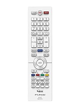 【中古】FUNAI 【純正】地上・BS・110度CSデジタルハイビジョン液晶テレビ対応リモコン NH704JP (FRM-113TV) ※対応機種：FL-40H2020W/FL-32H2010W/FL-24H2010W【メーカー名】【メーカ...