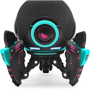 【中古】dogways Echo Dot Stand Echo Dot Table Holder テーブルスタンド 装飾ホルダー Dot 第4/5世代用 - Homepod Mini用 ポータブルデザイン アクセサリー ブラケットは任意に調...