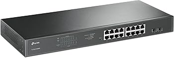 【中古】TP-LINK TL-SG1218MPE JetStream 16-Port Gigabit Easy Smart PoE/PoE+ Switch【メーカー名】【メーカー型番】【ブランド名】TP-Link スイッチングハブ 【商品説...