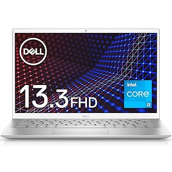 【中古】Dell モバイルノートパソコン Inspiron 13 5301 シルバー Win10/13.3FHD/Core i3-1115G4/8GB/256GB/Webカメラ/無線LAN MI533A-AWLS【Windows 11 無料...