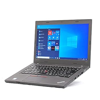 【中古】Webカメラ内蔵【Win 10搭載】LENOVO ThinkPad L470 ★第6世代Core i5 2.3GHz／8GBメモリ／SSD 512GB／14インチ／WiFi&Bluetooth／Office／中古パソコン (SSD ...