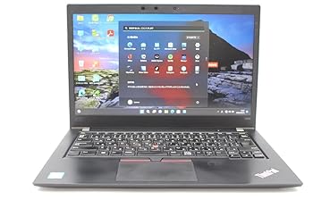 【中古】良品 フルHD 14インチ Lenovo ThinkPad T480s Windows11 高性能 八世代Core i5-8350U 8GB 爆速NVMe式256GB-SSD カメラ 無線 Office付 Win11【ノートパソコン...