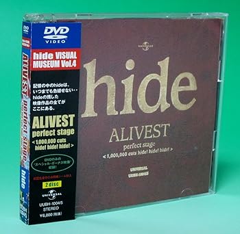 【中古】"ALIVEST〜perfect stage〈1,000,000 cuts hide! hide! h" [DVD]【メーカー名】【メーカー型番】【ブランド名】【商品説明】"ALIVEST〜perfect stage〈1,000,0...