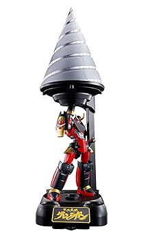 【中古】TAMASHII NATIONS 超合金魂 天元突破グレンラガン GX-107 完全変形合体グレンラガン&大回転ギガドリルセット 約180mm PVC&ABS&ダイキャスト製 塗装済み可動フィギュア【メーカー名】【メーカー型番】【ブ...