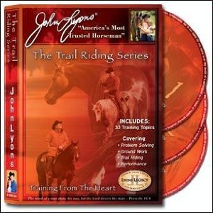 【中古】John Lyons The Trail Riding Series - Training From The Heart 3 DVD Set - Groundwork, Riding and Performance Topics f...