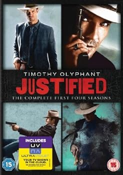 【中古】Justified (Complete Series 1-4) - 12-DVD Box Set ( Lawman ) (+ UV Copy) [ NON-USA FORMAT, PAL, Reg.2 Import - United...