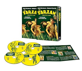 【中古】ターザン・フィルムズ コレクターズBOX(初回仕様/4枚組) [DVD]【メーカー名】【メーカー型番】【ブランド名】ワーナー・ブラザース・ホームエンターテイメント アクション, アドベンチャー ジョニー・ワイズミュラー: Actor...