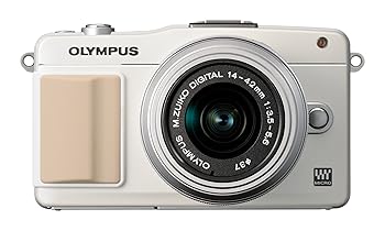 【中古】［非常に良い］OLYMPUS ミラーレス一眼 PEN mini E-PM2 レンズキット ホワイト E-PM2 LKIT WHT【メーカー名】【メーカー型番】【ブランド名】OM SYSTEM/オリンパス ミラーレス一眼 【商品説明】...