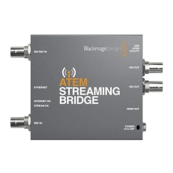 【中古】【国内正規品】 Blackmagic Design ビデオコンバーター ATEM Streaming Bridge SWATEMMINISBPR【メーカー名】【メーカー型番】【ブランド名】Blackmagic Design 変換アダ...