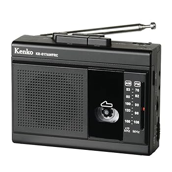 【中古】［非常に良い］ケンコー ラジオカセットレコーダー KR-017AWFRC 5413-086【メーカー名】【メーカー型番】【ブランド名】ケンコー(Kenko) ラジカセ・CDラジオ 【商品説明】ケンコー ラジオカセットレコーダー KR...