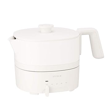 【中古】［非常に良い］シロカ おりょうりケトル ちょいなべ [丸洗い可/温度調整機能/容量1L/電気ケトル] SK-M152 アイボリー【メーカー名】【メーカー型番】【ブランド名】siroca(シロカ) ワイヤレスオーディオレシーバー 【商...