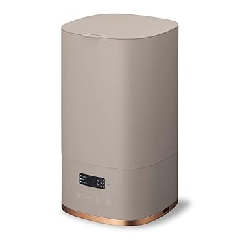 【中古】ドウシシャ 加湿器 超音波式 上から給水 抗菌加工 湿度センサー付き アロマ機能付 倒れにくい スモークブラウン プレハブ洋室8畳/木造和室5畳 Korobaan【メーカー名】【メーカー型番】【ブランド名】ドウシシャ(DOSHISH...