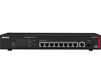 【中古】［非常に良い］BUFFALO 法人向け PoE対応 マルチギガ スマートスイッチ 8ポート BS-MS2008P【メーカー名】【メーカー型番】【ブランド名】バッファロー 家電 【商品説明】BUFFALO 法人向け PoE対応 マルチ...