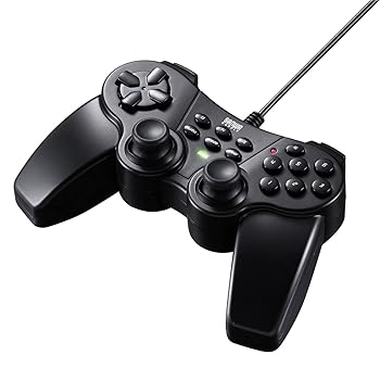 【中古】サンワダイレクト ゲームパッド 16ボタン 全ボタン連射対応 Xinput対応 振動機能付 windows専用 マットブラック 400-JYP62UMBKX【メーカー名】【メーカー型番】【ブランド名】サンワダイレクト ゲームパッド ...