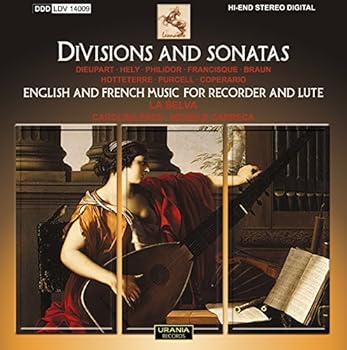 【中古】Division and Sonatas/ English and French Music for Flute and Lute【メーカー名】【メーカー型番】【ブランド名】Urania 室内楽・器楽曲 Carolina Pace:...