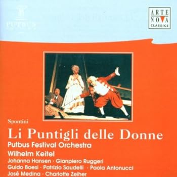 【中古】Spontini: Li Puntigli【メーカー名】【メーカー型番】【ブランド名】Arte Nova *cl* オペラ・声楽 Saudelli: Artist; Spontini: Artist; Ruggieri: Artis...