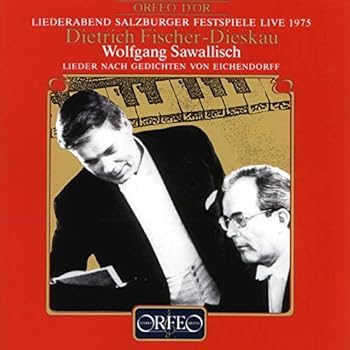 【中古】アインヒェンドルフの詩による歌曲集 (Mendelssohn Bartholdy; Schumann; Pfitzner; etc.: Eichendorff-Lieder, Salzburg Festival Live 1975)...