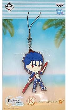 【中古】一番くじ Fate/Grand Order?夏だ！水着だ！きゅんキャラサマーPART1?【 K賞 ラバーストラップ ランサー/クー・フーリン 】.【メーカー名】【メーカー型番】【ブランド名】バンプレスト アニメ・萌えグッズ 【商品説...