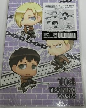 【中古】進撃の巨人 ミニノートセット (B6サイズ/2冊セット) Bver. 単品【メーカー名】【メーカー型番】【ブランド名】ムービック(Movic) アニメ・萌えグッズ 【商品説明】進撃の巨人 ミニノートセット (B6サイズ/2冊セット)...