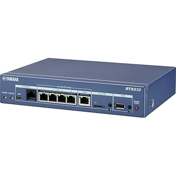 【中古】ヤマハ USB ギガアクセスVPNルーター dual_band RTX830【メーカー名】【メーカー型番】【ブランド名】ヤマハ(YAMAHA) 無線・有線LANルーター 【商品説明】ヤマハ USB ギガアクセスVPNルーター dua...
