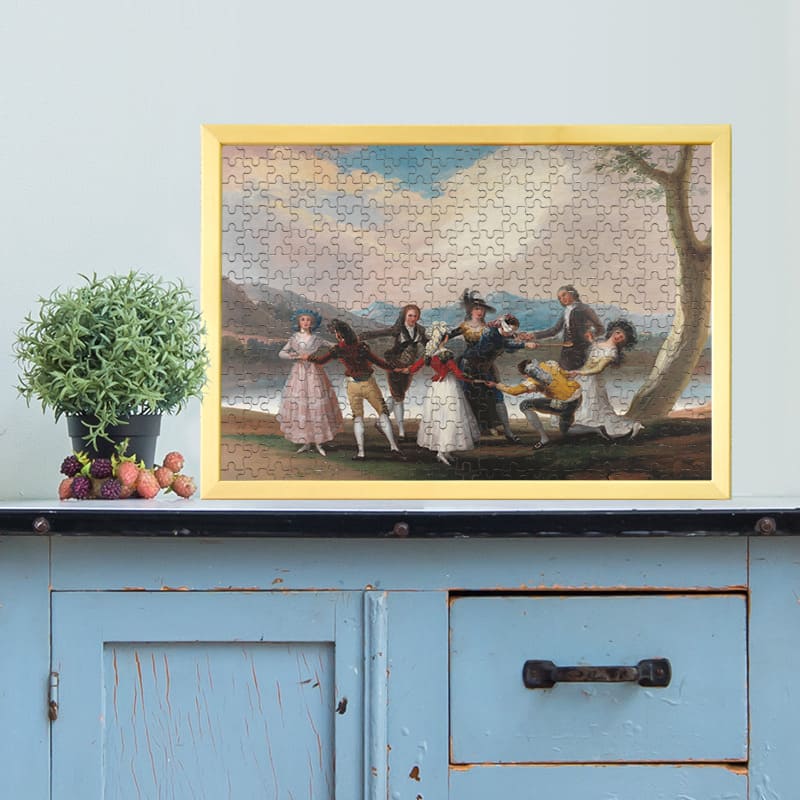 パズルサイズ 399×285mm ピース数 315 / 117 / 40ピース パズル素材 ボール紙 世界中の有名な作家が描いた名画。それらの中で、著作権が切れてパブリックドメインとなった作品を使用した、ジグソーパズルです。ピースサイズも3...