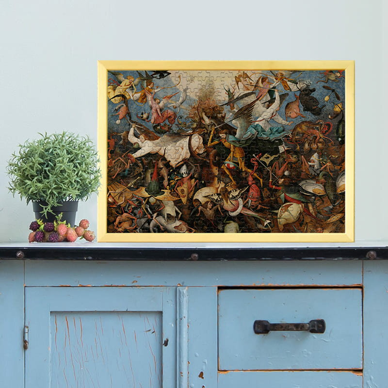 パズルサイズ 399×285mm ピース数 315 / 117 / 40ピース パズル素材 ボール紙 世界中の有名な作家が描いた名画。それらの中で、著作権が切れてパブリックドメインとなった作品を使用した、ジグソーパズルです。ピースサイズも3...