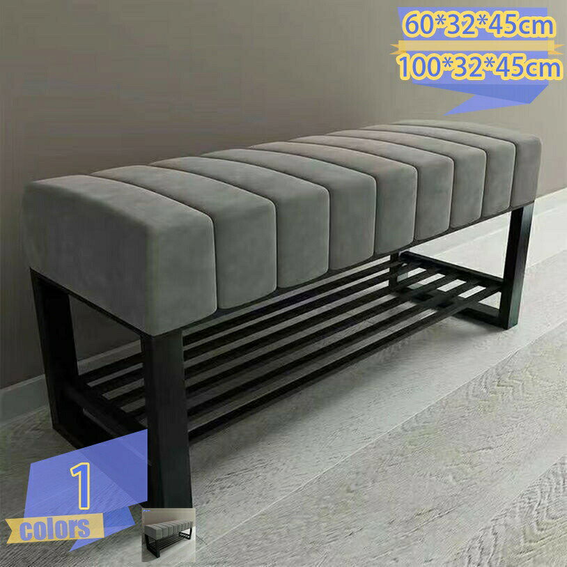 メイン素材:布、メタル◆【サイズ(cm)】:60x32x45cm 80x32x45cm 100x32x45cm 材質:布 + 金属脚;布生地×スチール脚がおしゃれなベンチ。背もたれのないコンパクトなベンチなので、 圧迫感がなくお使いいただけ...