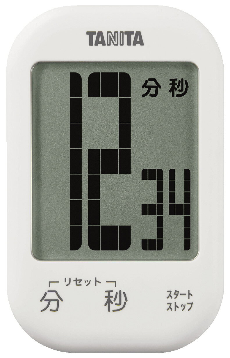 商品詳細 タニタ タッチキータイマー TD-413です。カラーを選んでご注文ください。 選べる仕様 ココナッツホワイトアボカドグリーンストロベリーピンクブルーベリーパープル 仕様ごとの詳細 【ココナッツホワイト】最大99分59秒まで設定でき...