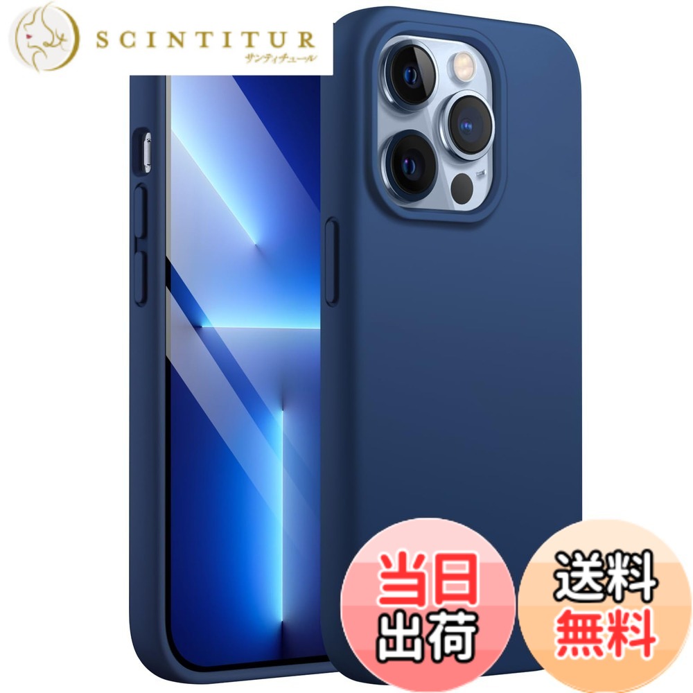 商品情報商品の説明JETech iPhone13ProMax シリコンケース(13 Pro Max 6.7インチ専用) シルキーソフトタッチフルボディ保護ケース マイクロファイバーライニング付き耐衝撃カバー (コバルトブルー)主な仕様 [互...
