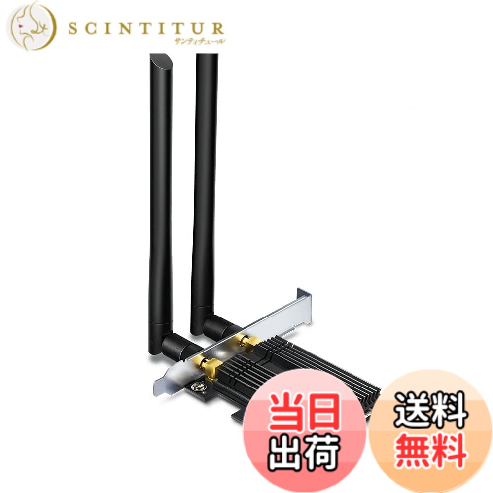 商品情報商品の説明PCI-E Wi-Fi6 & Bluetooth 5.2対応 Archer TX50E主な仕様 [特徴] Bluetooth 5.2対応 のPCI-E Wi-Fiアダプター。Wi-Fi6対応、規格値2402 + 574Mb...