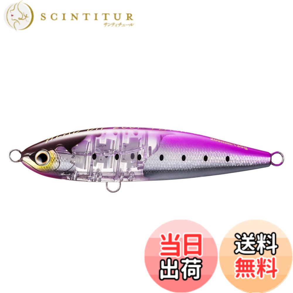 商品情報商品の説明シマノ(SHIMANO) オフショア トップウォーター オシア ヘッドディップ 200F フラッシュブースト XU-T20S 002 Fピンクイワシ主な仕様 タイプ：フローティングサイズ(mm)：200br対応魚種:ブリ ...