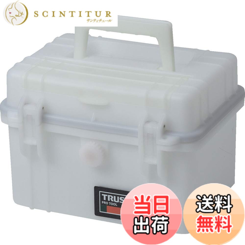 商品情報商品の説明耐久性、密閉性の高い樹脂ツールケースなので、精密機械の保管、移送に最適です。 日常小物入れ使用にも最適です。 精密機器の保管、移送に。主な仕様 色：ホワイト外寸(mm)間口：270br外寸(mm)奥行：215br外寸(mm...