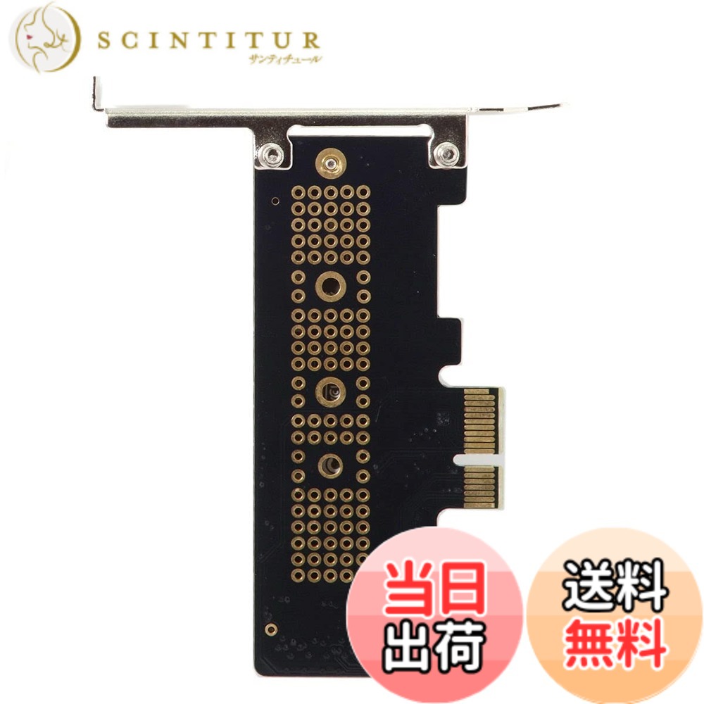 商品情報商品の説明NFHKロープロファイルPCI-E3.0x1レーンからM.2NGFF M-Key SSD Nvme AHCI PCIExpressアダプターカード主な仕様 NFHKロープロファイルPCI-E3.0x1レーンからM.2NGF...