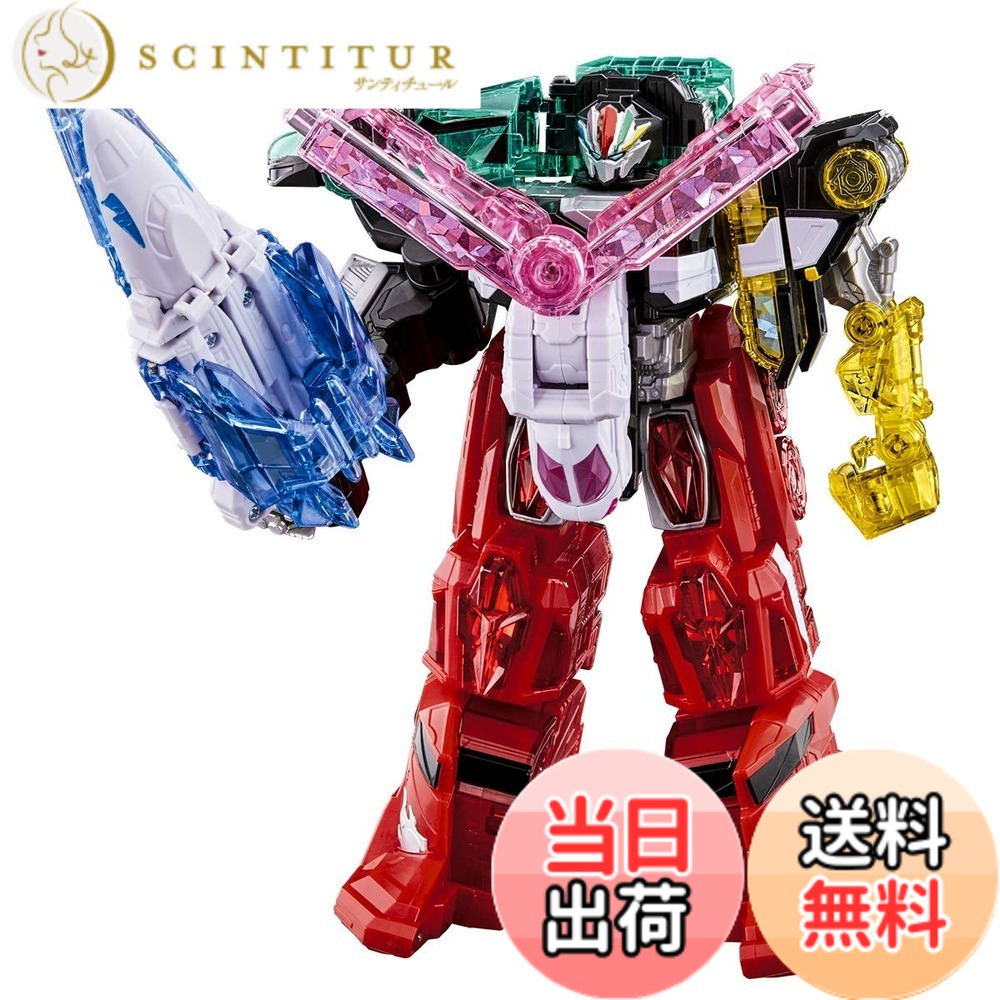 商品情報 商品の説明 商品紹介 『魔進戦隊キラメイジャー』より、 「キラメイジャー ロボシリーズ01 魔進合体 DXキラメイジンセット」が登場！ 5体のキラメイ魔進がセットになっており、5体を合体させるとキラメイジンが完成！ クリアパーツと...