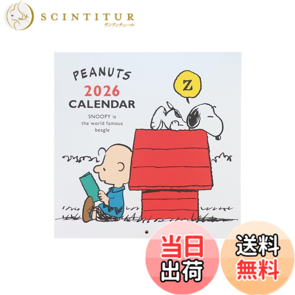 商品情報商品の説明PEANUTSの世界観が楽しめる壁掛け式カレンダー。主な仕様 ( c) 2025 Peanuts Worldwide LLC 【サイズ】255x260x4mm 200gbr【枚数】 14枚【仕様】六曜表記あり、2026カレンダー