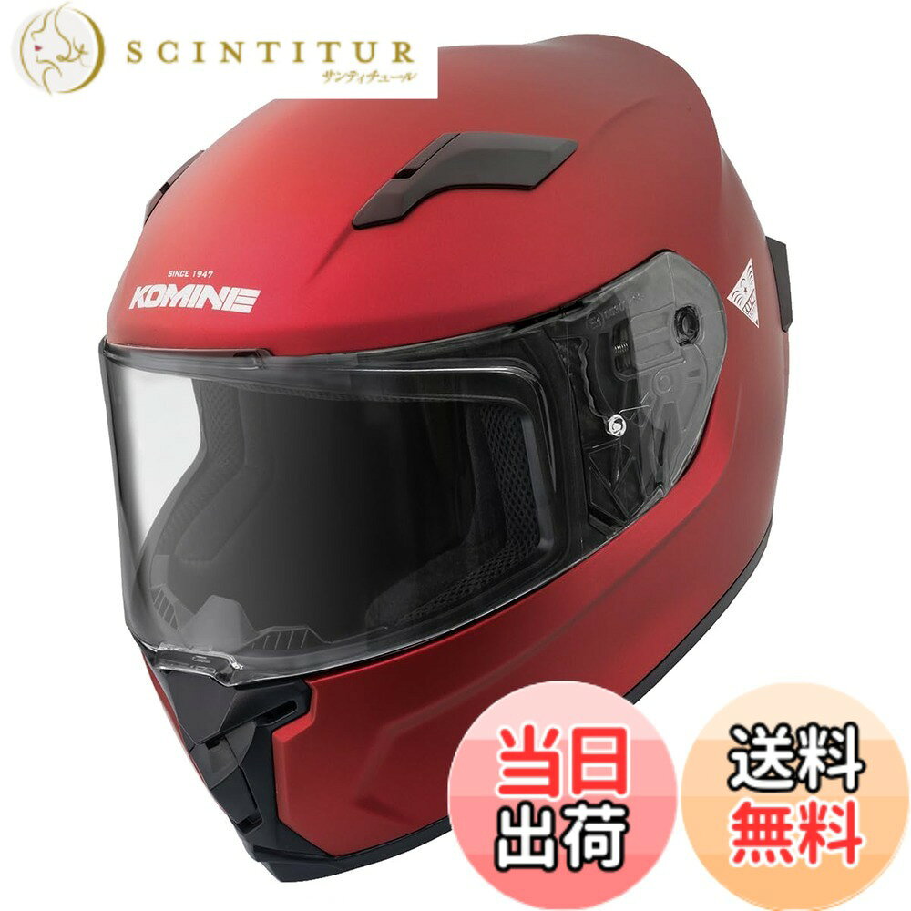 商品情報商品の説明高品質ABSシェルを採用し、高強度を実現したエントリーモデルのフルフェイスヘルメット。 国際特許取得のドイツFIDLOCK社製マグネットバックルを日本メーカーとして初めて顎紐に採用し、十分な強度を持ちながら顎紐脱着をワンタ...