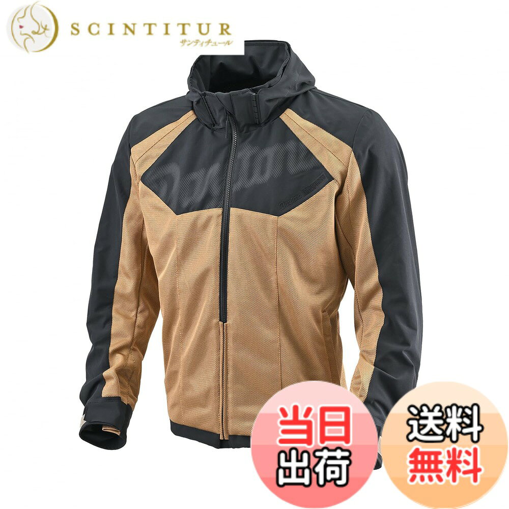 商品情報商品の説明メッシュ素材とストレッチ生地を組み合わせた、ストリートスタイルデザインのライディングパーカー。 メッシュ部分は通気性が高く、ストレッチ性のある生地は体の動きを妨げないので、ライディングに適した着心地のよい一着に。 圧迫や摩...