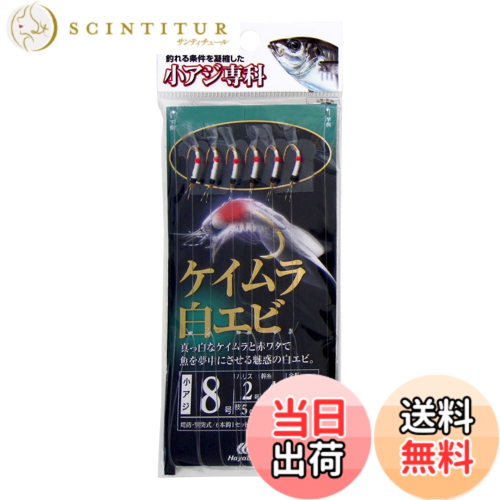 商品情報商品の説明徹底的にこだわったスキン、魚皮のデザインは様々な状況でその完成度を実証してきました。まさに釣れる機能だけを追求した堤防サビキのベストセラーです。真っ白なケイムラと赤ワタで魚を夢中にさせる魅惑の白エビを採用しております。主な...