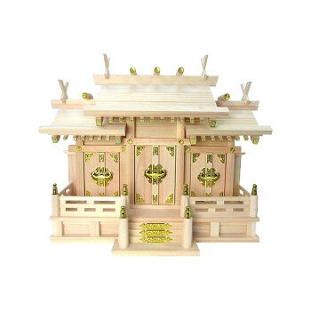 ※通常土日祝日を除く1週間以内に出荷の予定ですが欠品やメーカー終了の可能性もあり、その場合は別途メールにてご連絡いたします お神札は底面の板をスライドして納めます。【注意事項】 ※自然素材のためヤニが発生する場合がございますが、品質に問題は...