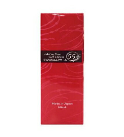 【商品名】 55のきほんクリーム 【商品説明】 年齢を重ねた肌に不足しがちなコラーゲンとプラセンタエキス、保湿と美肌効果の高いローヤ ルゼリーエキスなど55種類の成分を贅沢に配合。 変化が気になり始めた肌に、たっぷりのうるおいを届けます。 ...