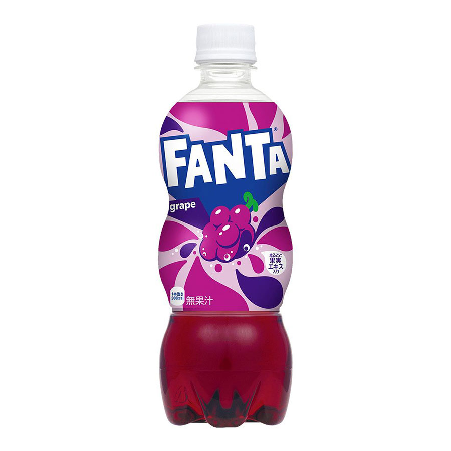 コカ・コーラが手がける炭酸飲料「ファンタ グレープ」のペットボトルです。濃厚なぶどうのアロマと甘み、爽やかな炭酸が特徴の人気フレーバー。子どもから大人まで幅広く親しまれる定番の味わいで、甘みと炭酸のバランスが心地よく、気軽にリフレッシュでき...