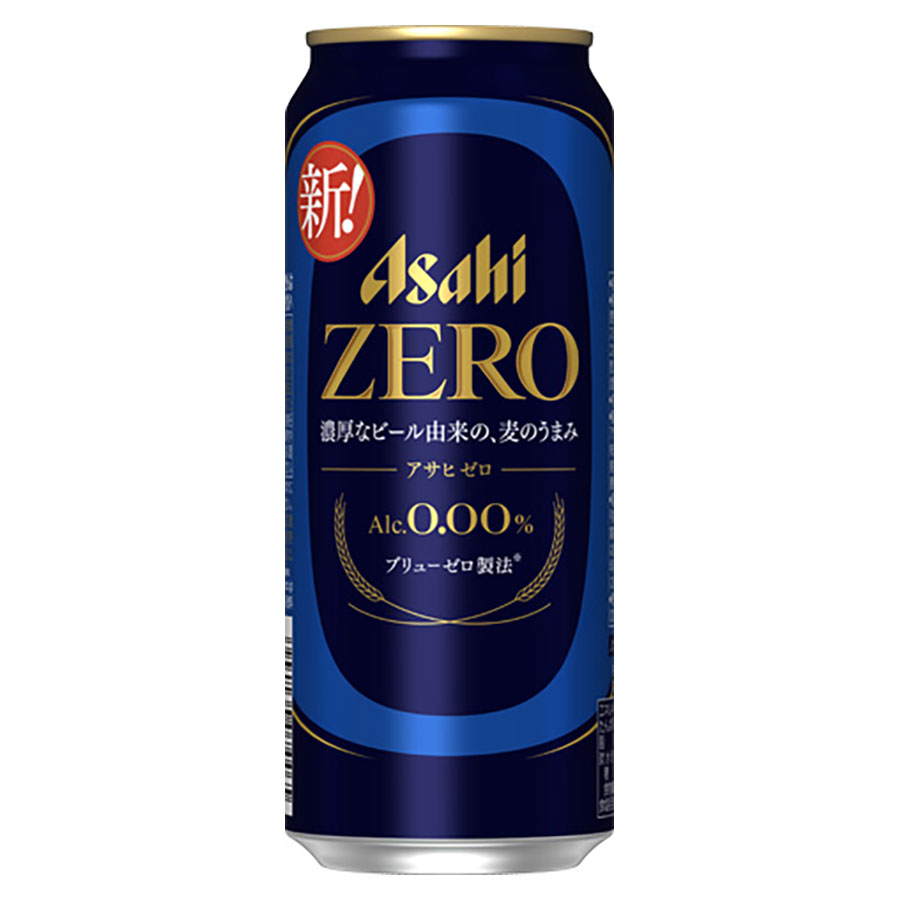 アサヒビールが手がける「アサヒゼロ」の500ml缶タイプは、アルコールゼロでビールテイストの爽快感が楽しめるノンアルコールビールテイスト飲料です。ビールらしいゴールドの色調と、すっきりとした飲み口が特徴で、アルコールを控えたいシーンでも気軽...