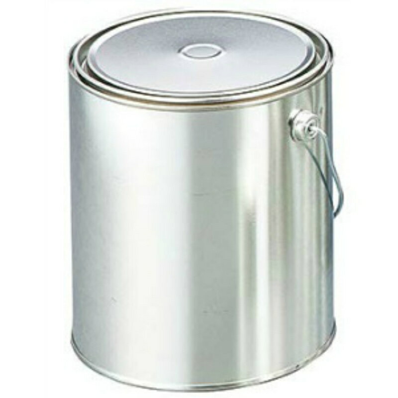 ■詳細：丸型の金属の缶です。 材質：SPTE（ブリキ・すずメッキ鋼板） 容量：2.8L サイズ：φ153×170
