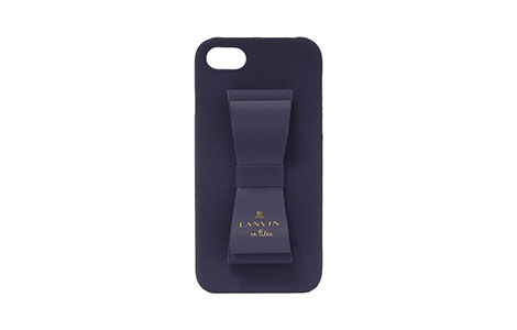 【商品の説明】 【新品・未使用】iPhone SE2/SE3/7/8用 LANVIN en Bleu ハードケース Ribbon Dark Navy リング付き スタンド ダークネイビー RS0H029L 送料無料 対応機種 iPhone ...