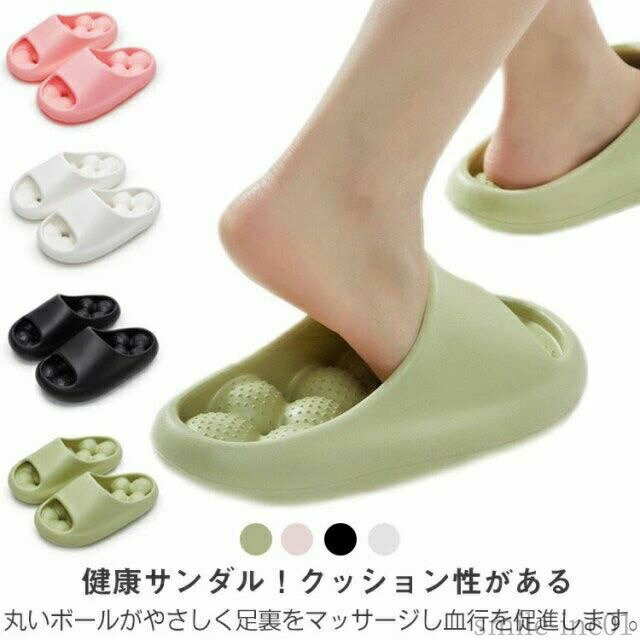 メーカー希望小売価格はメーカーカタログに基づいて掲載しています健康サンダル！クッション性がある丸いボールがやさしく足裏をマッサージし血行を促進します。ソールに穴が空いてるので水はけがよく乾きやすいです。適度に柔らかいPVC素材のため、長時間...