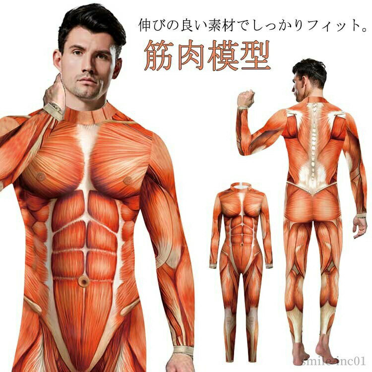 メーカー希望小売価格はメーカーカタログに基づいて掲載しています伸びの良い素材でしっかりフィット。セクシーに鍛えた身体を魅せられます。背中部分のジッパーで開閉できます。コスプレ ハロウィン 仮装パーティー クリスマスパーティー 忘年会 文化祭...
