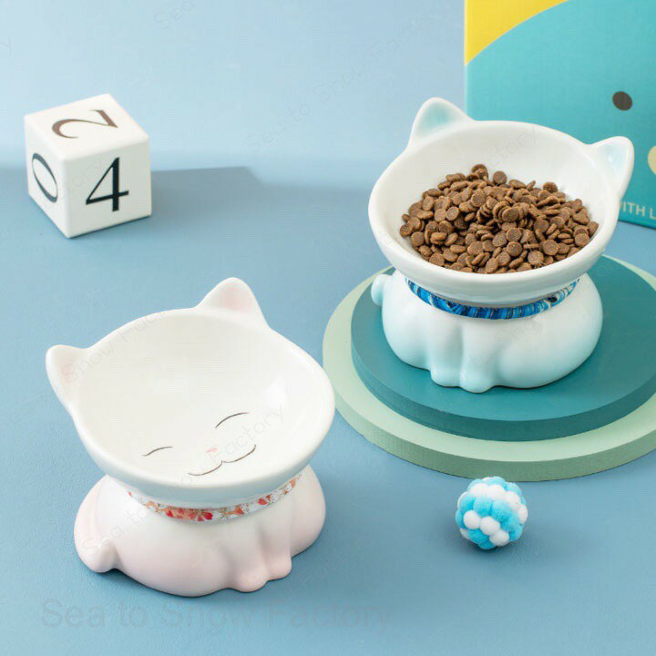 メーカー希望小売価格はメーカーカタログに基づいて掲載していますフードボウル ペット食器 可愛い 猫 磁器 猫用ボウル 犬 エサ皿 送料無料 水入れ 餌入れ スタンド フードボウル 犬猫 エサ入れ 猫用 犬用 ペット 食器台 皿 スタンド 餌...