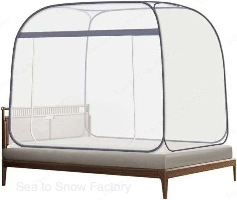 メーカー希望小売価格はメーカーカタログに基づいて掲載しています【蚊帳ワンタッチ】蚊帳 かや テント式 180cm ワンタッチ 蚊よけ 底生地付き 虫よけ ムカデ対策 防虫用ネット (180*200*150CM) 蚊帳 かや テント式 180...