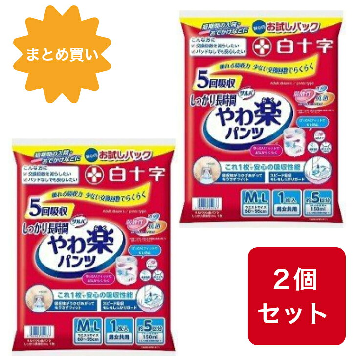 商品情報商品説明・安心の5回吸収。パッドを入れずに安心して長時間ご使用いただけます。・腹まわりはゆったりと楽に、モレやすい背中・下腹部はフィットする『全方向フィット』で、はきごこち楽らく。・ダブルフィット構造＆スピード吸収でモレをしっかりガ...